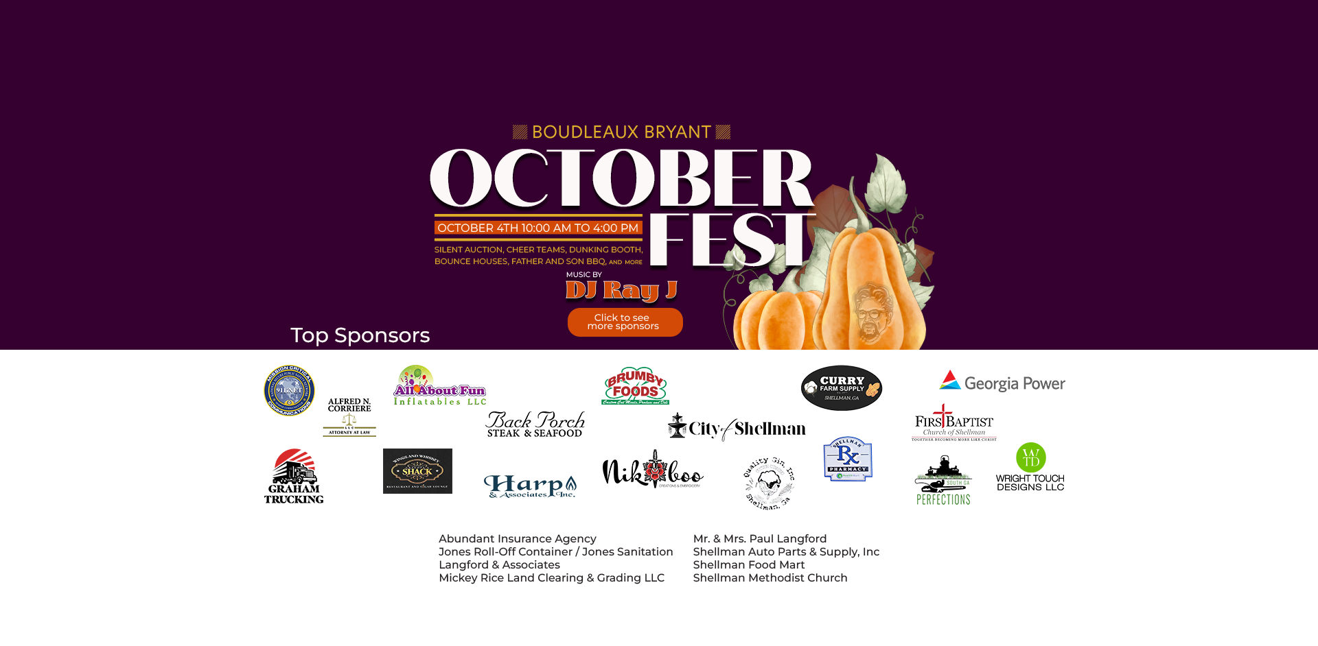 October Fest 2025 – City of Shellman